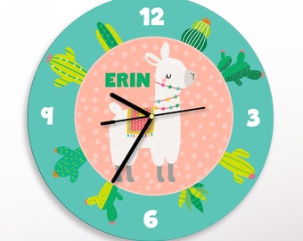 Cactus Wall Clock - Etsy