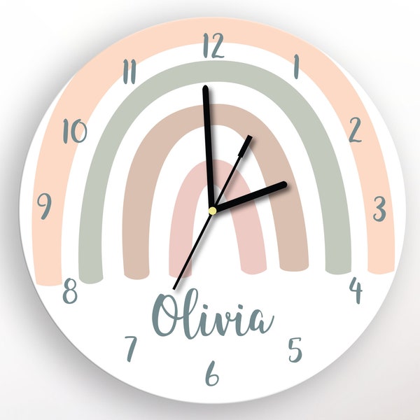 Children Wall Clock - Etsy