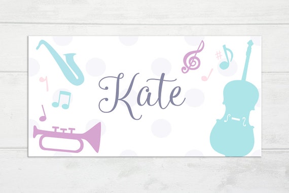 Music Door Sign Music Door Hanger Instruments Door Sign | Etsy