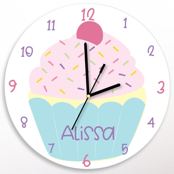 Cupcake Clock - Etsy UK