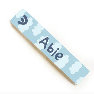 Personalized Moon Stars Mezuzah Case, Children's Mezuzot, Custom ...