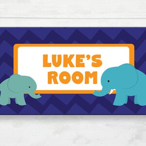 Elephant Door Sign, Chevron Door Sign, Elephant Door Hanger, Elephant ...