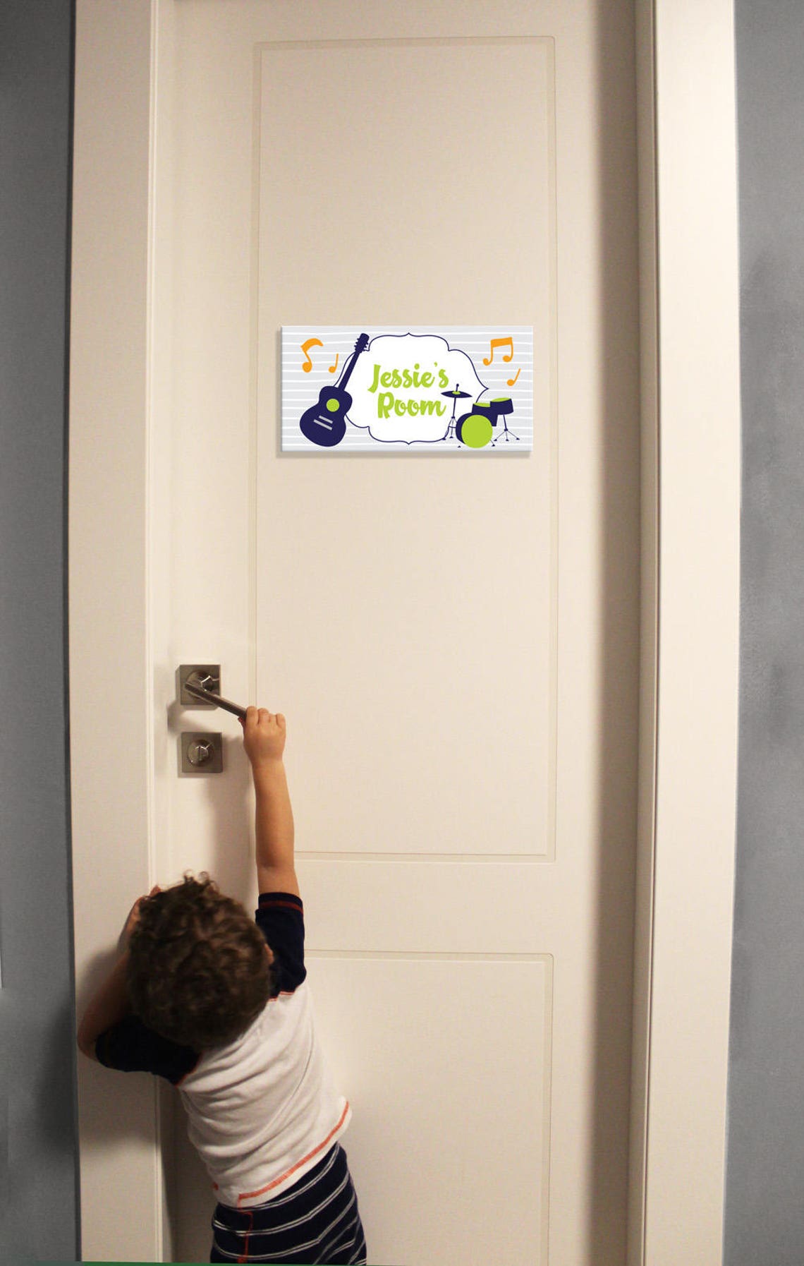 Kids Music Door Sign, Music Door Plaque, Musical Instruments Door Sign ...