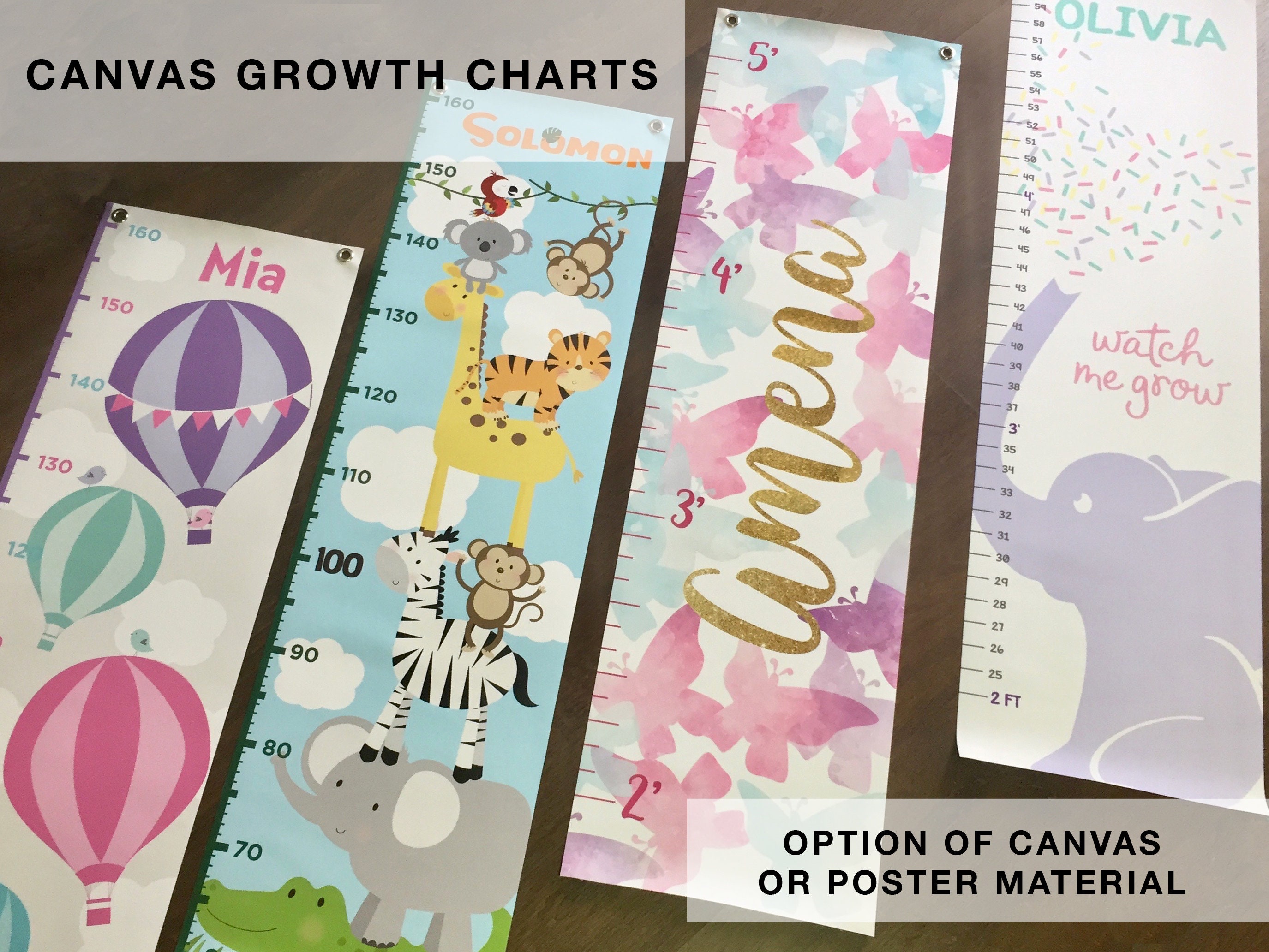 Musical Growth Chart, Music Growth Chart, Canvas Growth Chart, Music ...