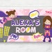 Girl's Superhero Door Sign Girls Superhero Room Wonder - Etsy