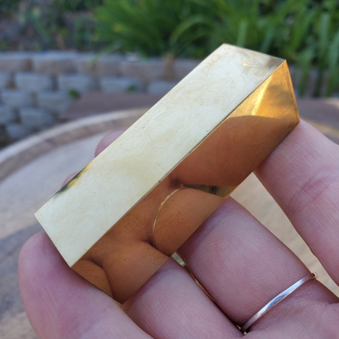 Pyrite Bar Blocks Negativity Boost Personal Power - Etsy