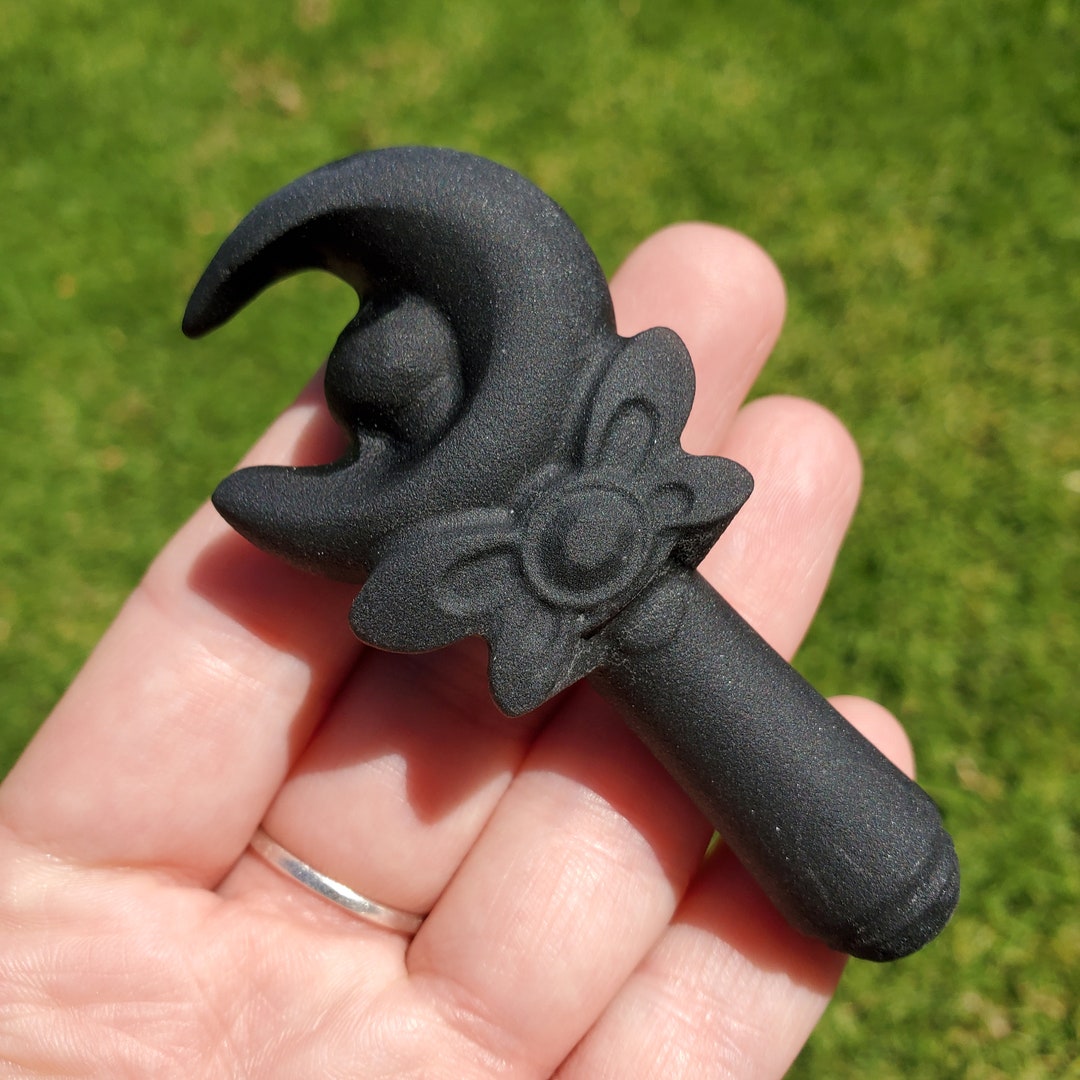 Obsidian Fairy Wand - Self Reflection, Release Negative Energies - 3.25 ...