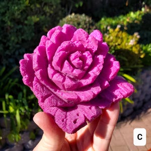 Big Chunky Ruby Flower (with UV Light) - Energy, Strength, Power ...
