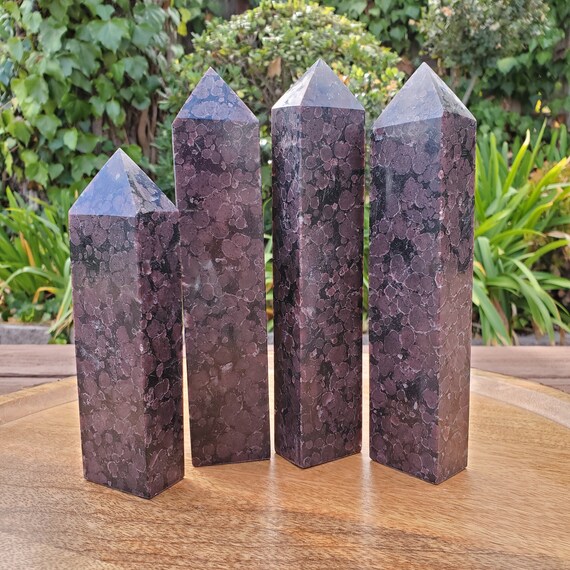 Big Garnet Tower Physical Love Passion Connected to the - Etsy