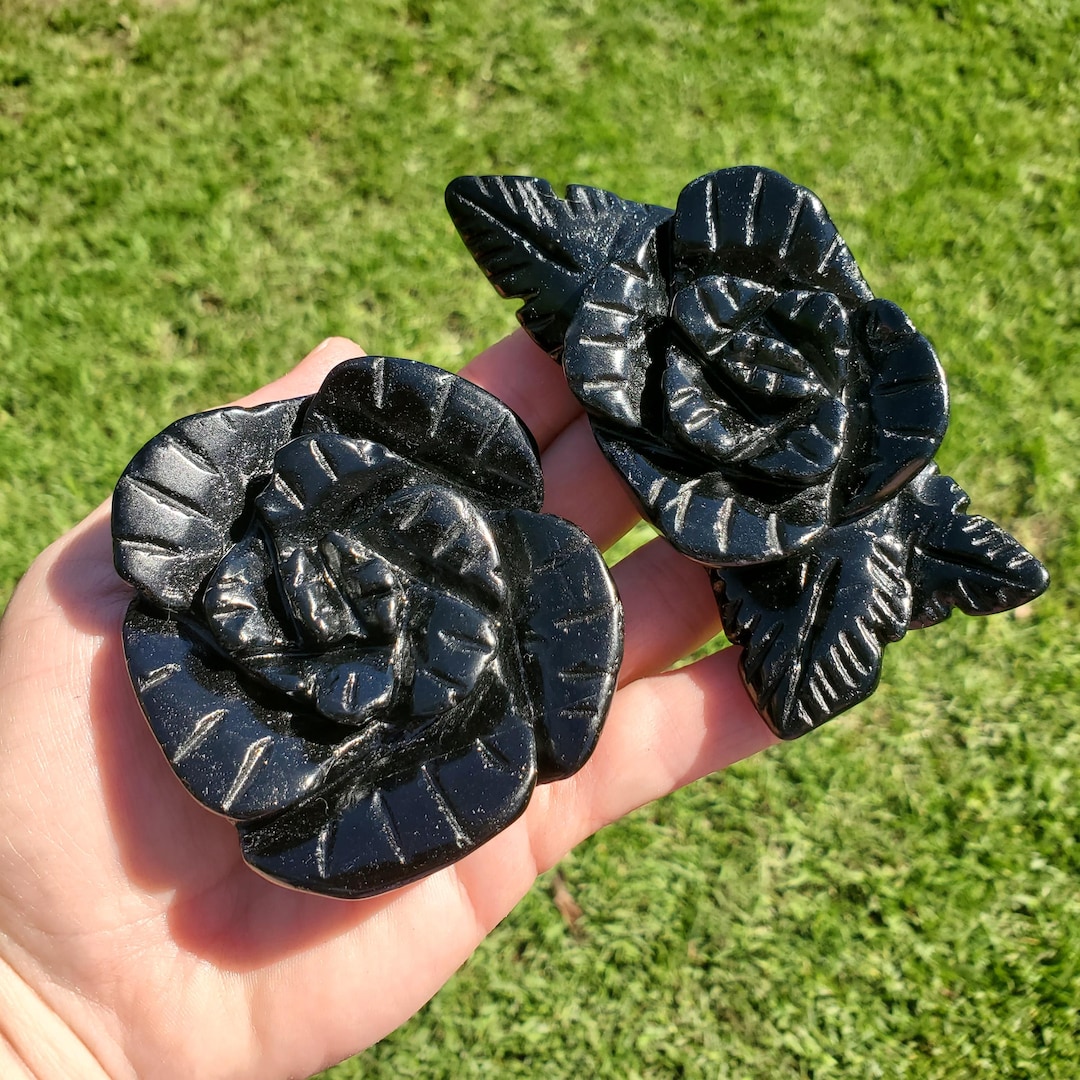 Black Obsidian Rose - Self Reflection, Release Negative Energies ...