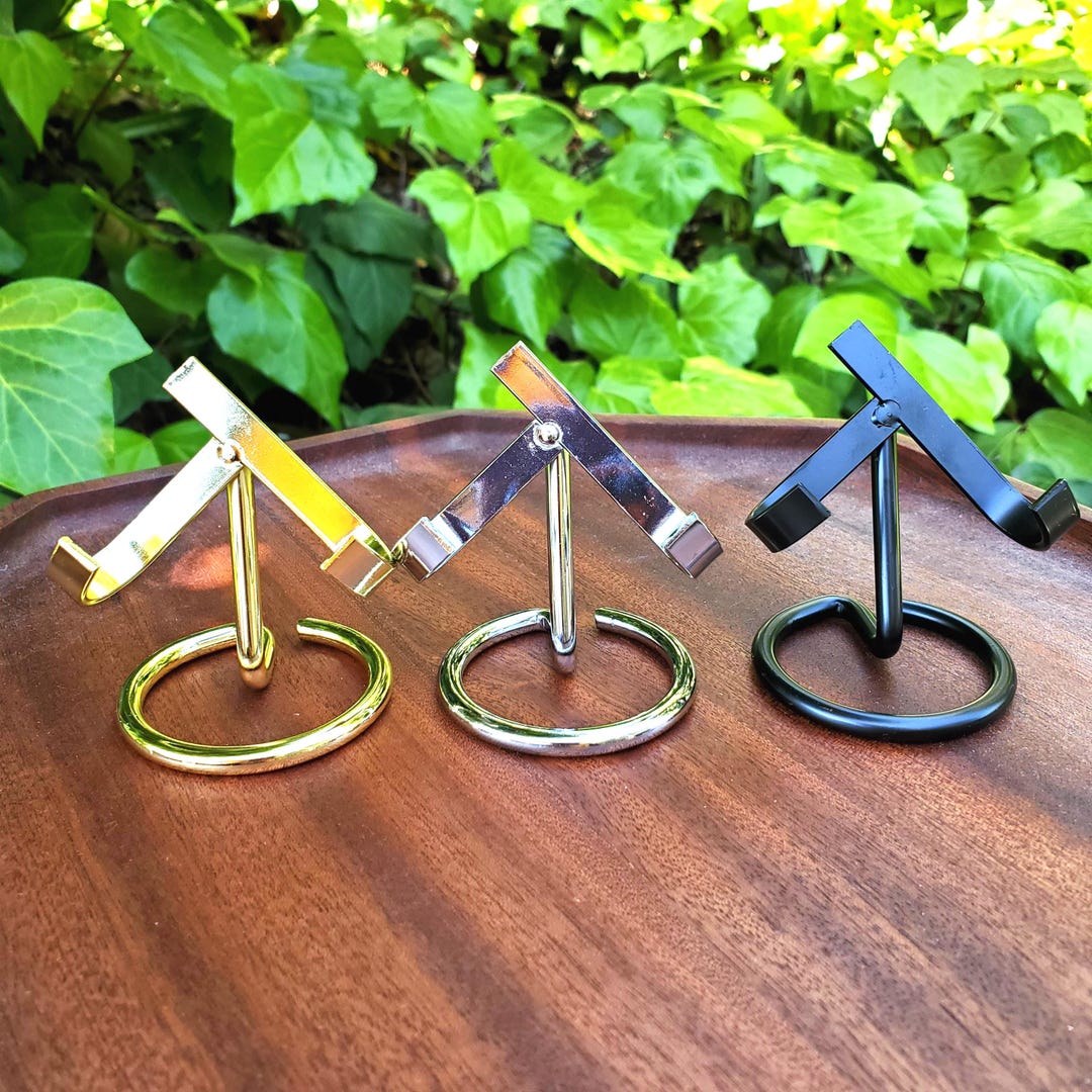 Small Metal Stand for Crystals - STAND ONLY - to Display Your Crystal ...