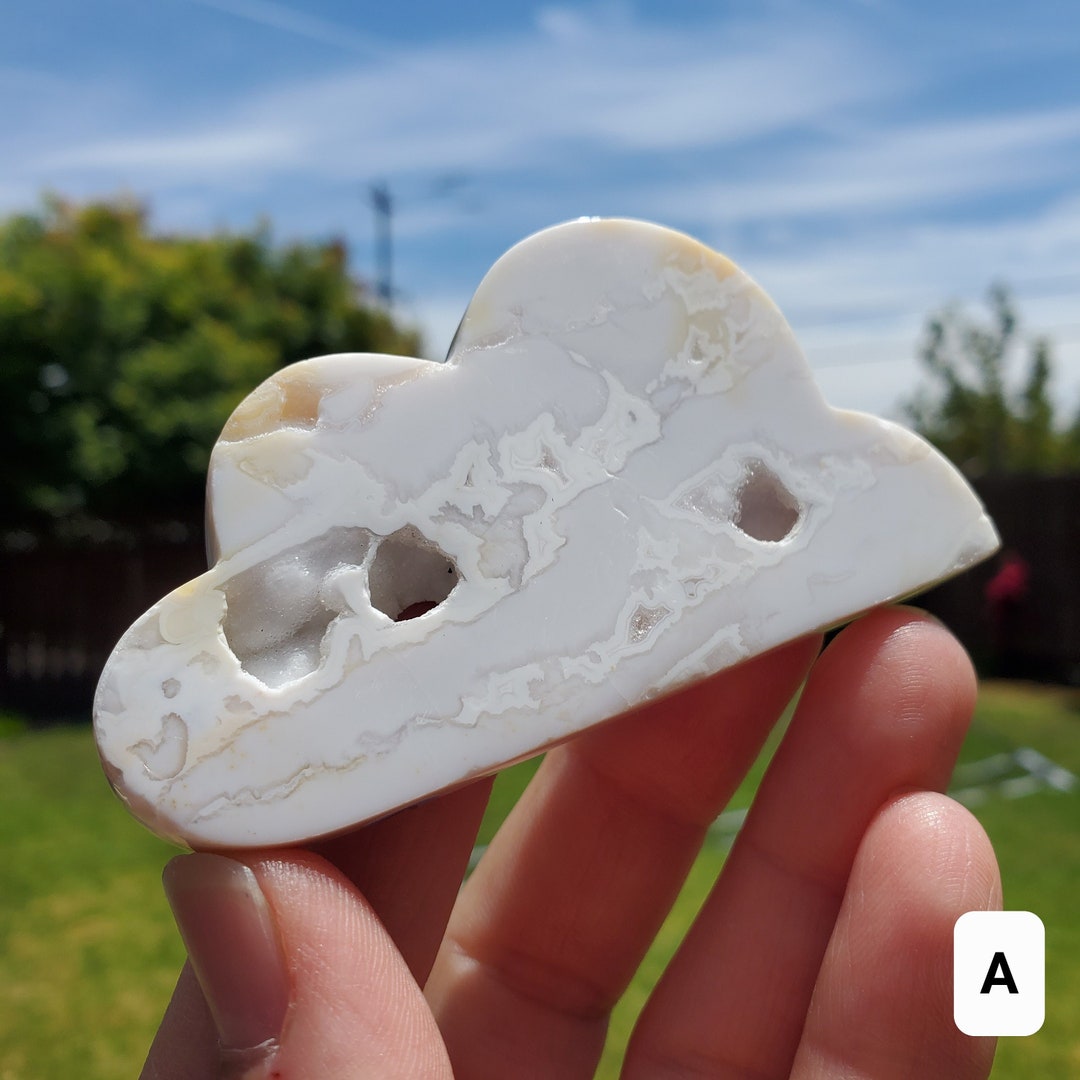 Snow Agate Cloud - Balances Females Ying Yang Energy, Opens up ...