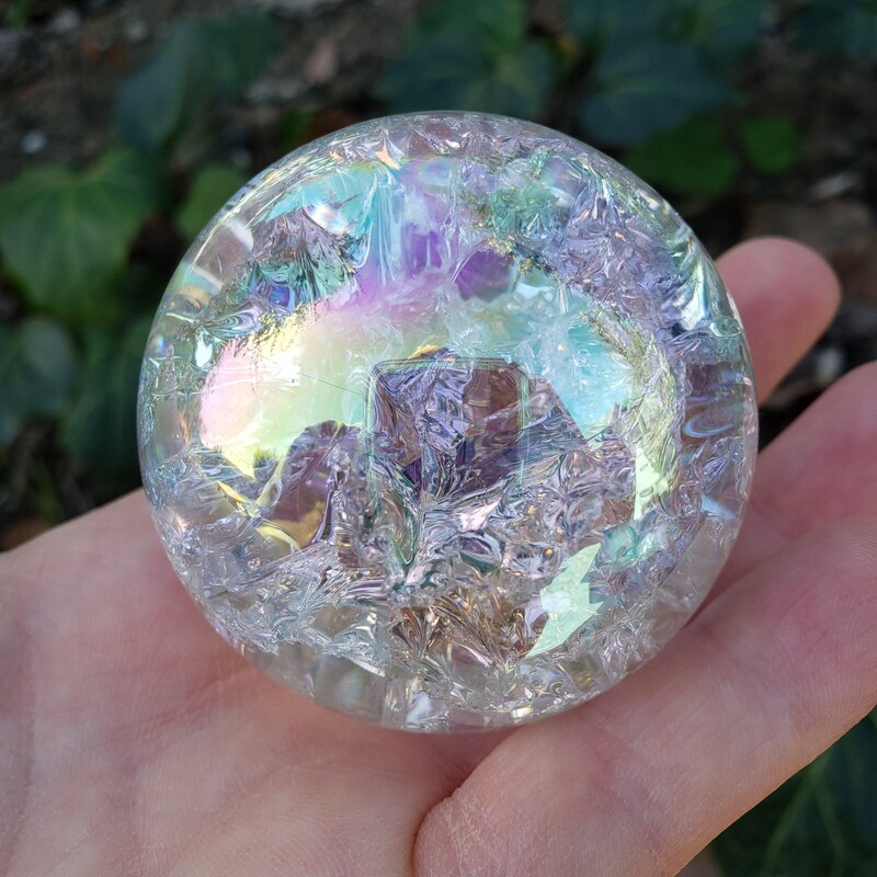 Glass Crystal Ball - Etsy