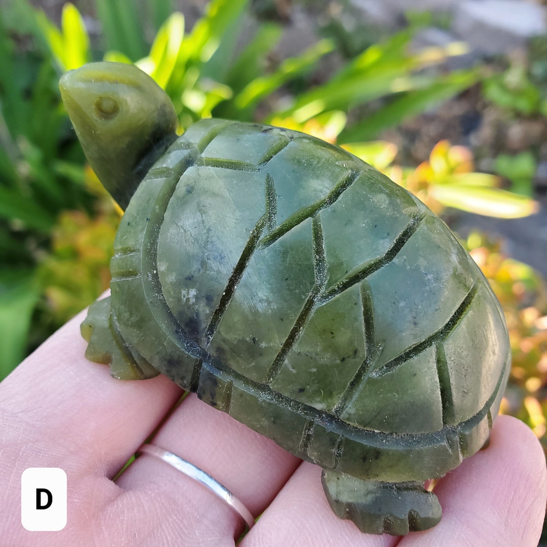 Serpentine Jade Turtle Intuition, Rebirth, Guides Us to Our True ...