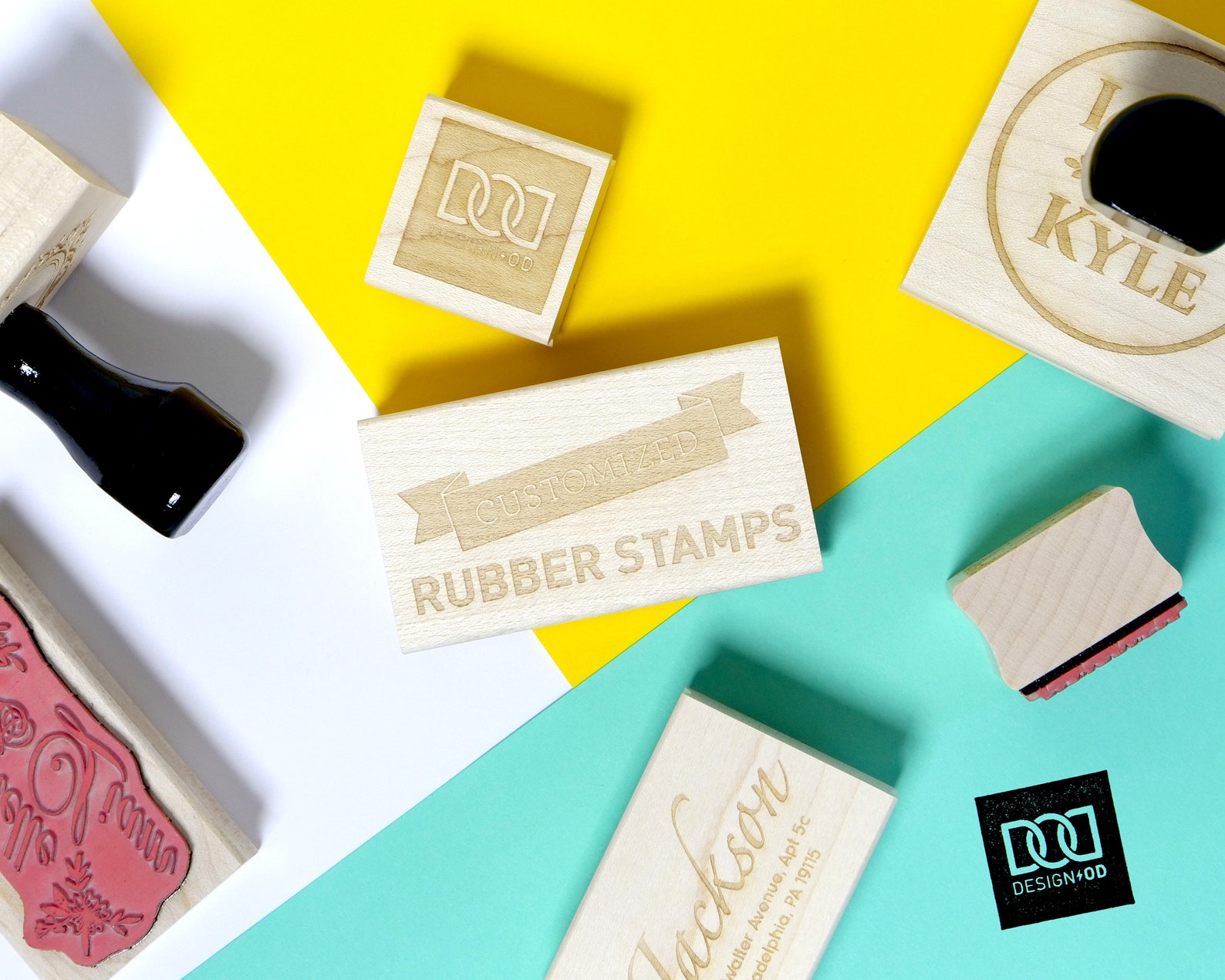 Custom Stamp : Branding & Packaging Wedding Stamp Custom Logo Stamps ...