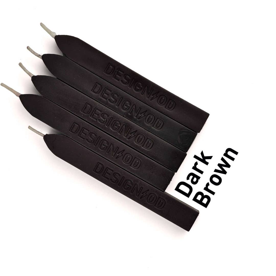 Dark Brown - Design OD Wax Sticks - (DODB05) - Etsy