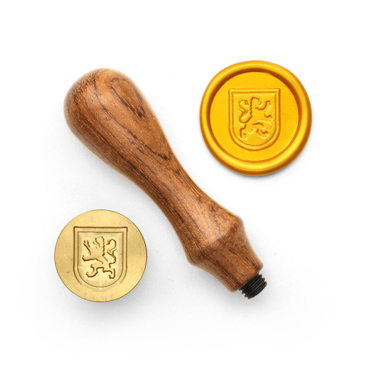 Shield 2 Design OD Wax Seal Stamp DODWS0393 - Etsy