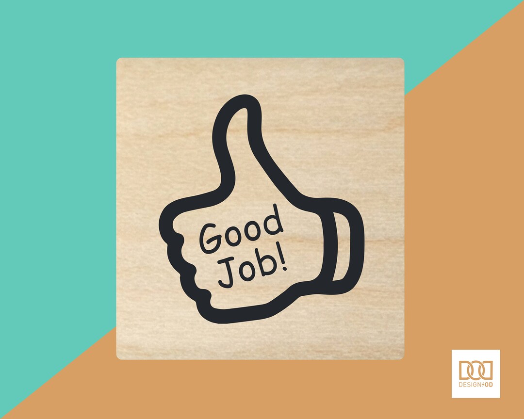 Good Job - 3cm Rubber Stamp (DODRS0036) - Etsy
