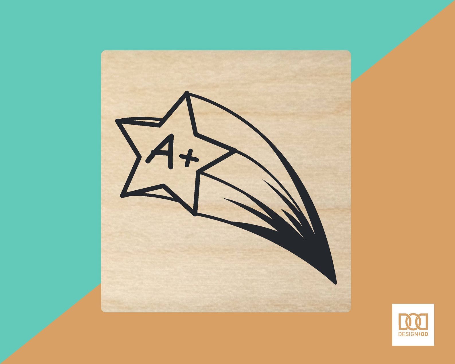 Rising Star - 3cm Rubber Stamp (DODRS0034) - Etsy