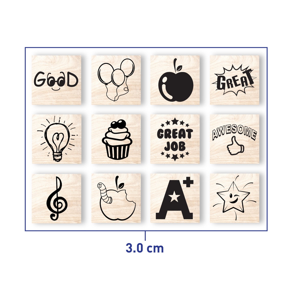 School_education Rubber Stamp Combo Set DODRSCOM0017 - Etsy