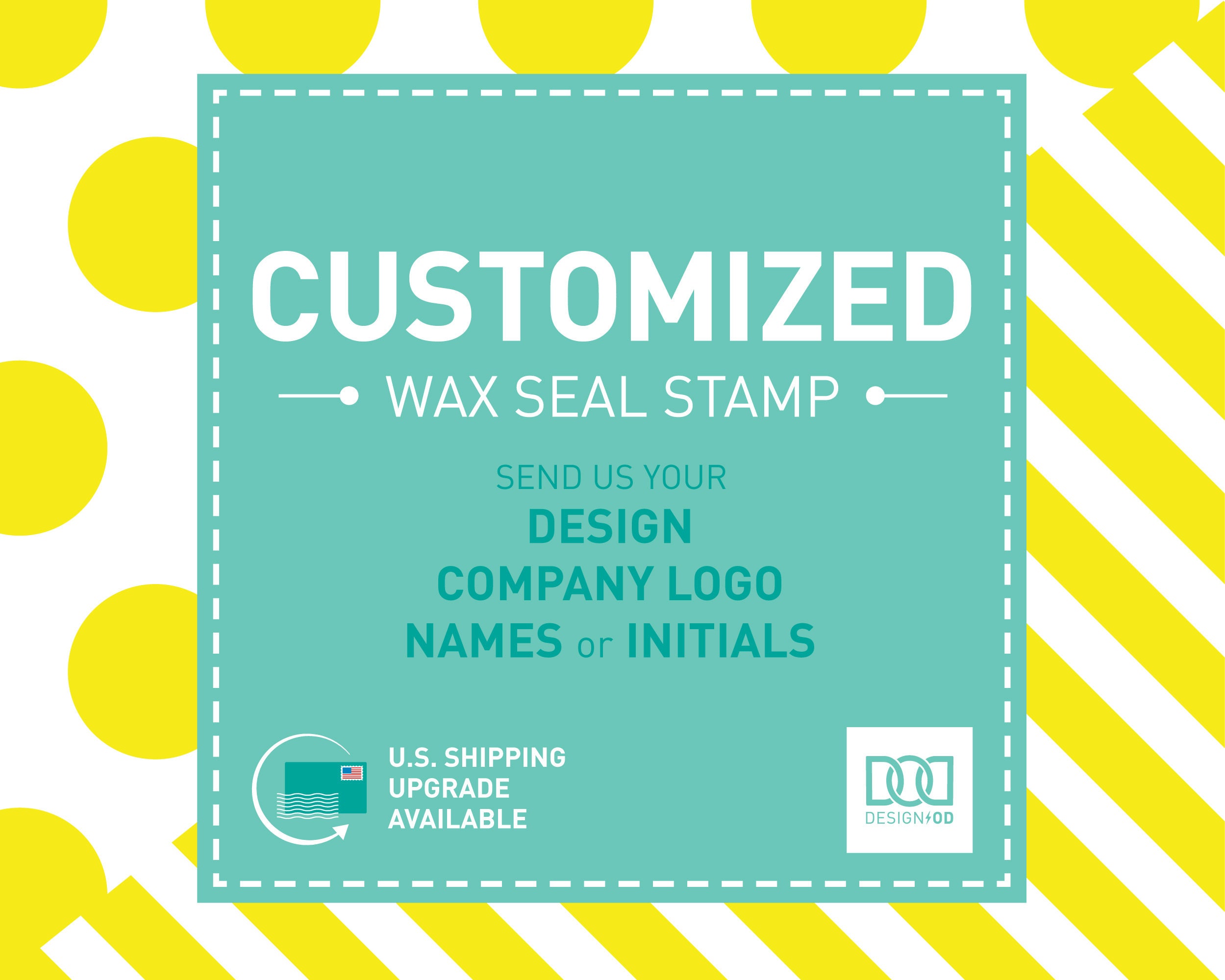 Customized Wax Seal Stamp DODUP001 - Etsy
