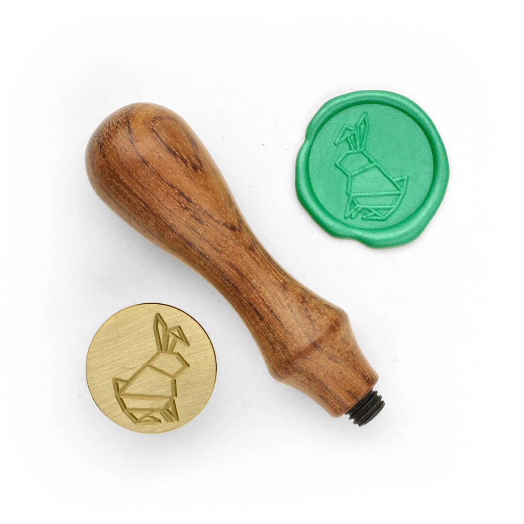 Origami Rabbit - Design OD Wax Seal Stamp (DODWS0298) - Etsy