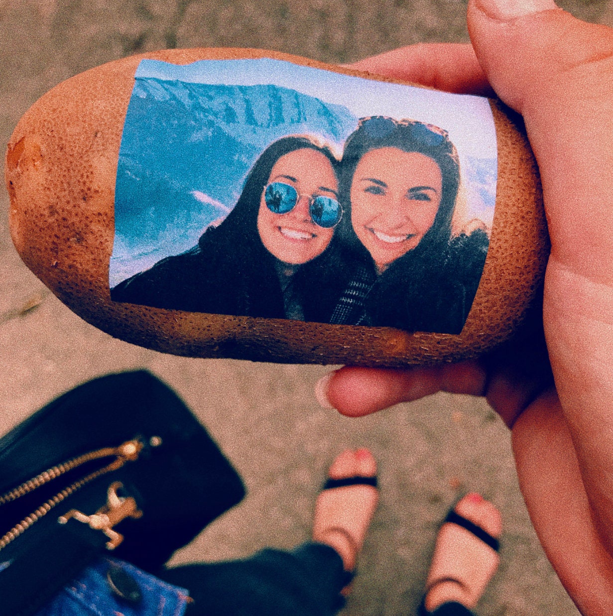 Potato Postcard Your Custom Image/message on a Potato - Etsy