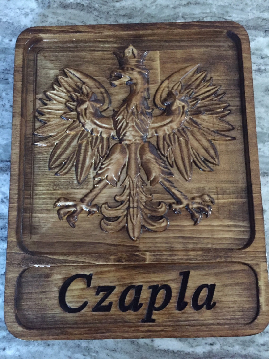 Carved Polish Eagle - Etsy