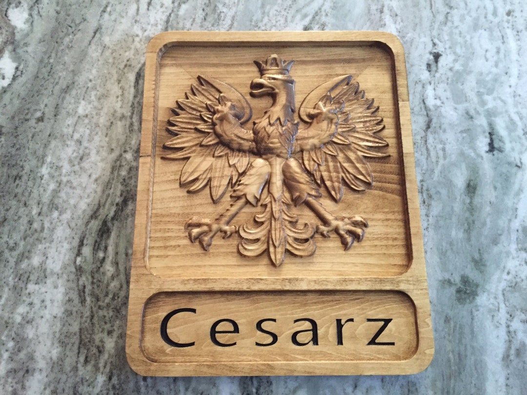 Carved Polish Eagle - Etsy
