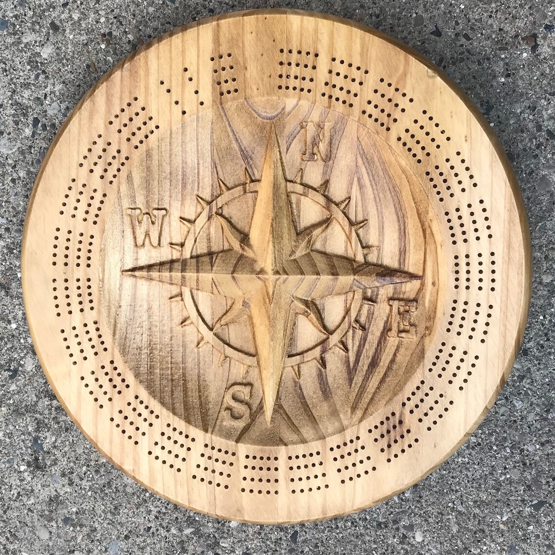 Custom Wood Carved Cribbage Boards - Etsy New Zealand