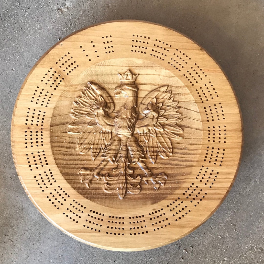 Custom Wood Carved Cribbage Boards - Etsy