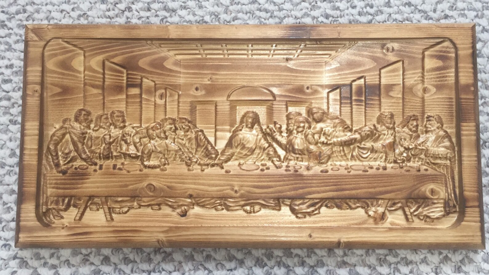 Carved Version of Last Supper | Etsy