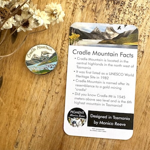 Cradle Mountain, Dove Lake, Enamel Pin, Tasmania, Nature Lover, Gift ...