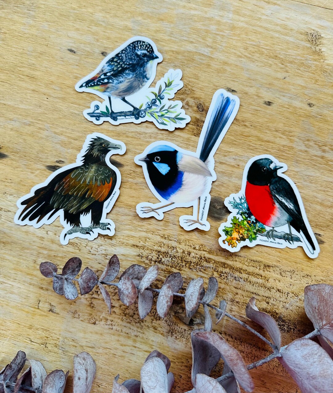 Sticker Set, Tasmania, Bird Stickers, Gift Idea, Australia, Bumper ...