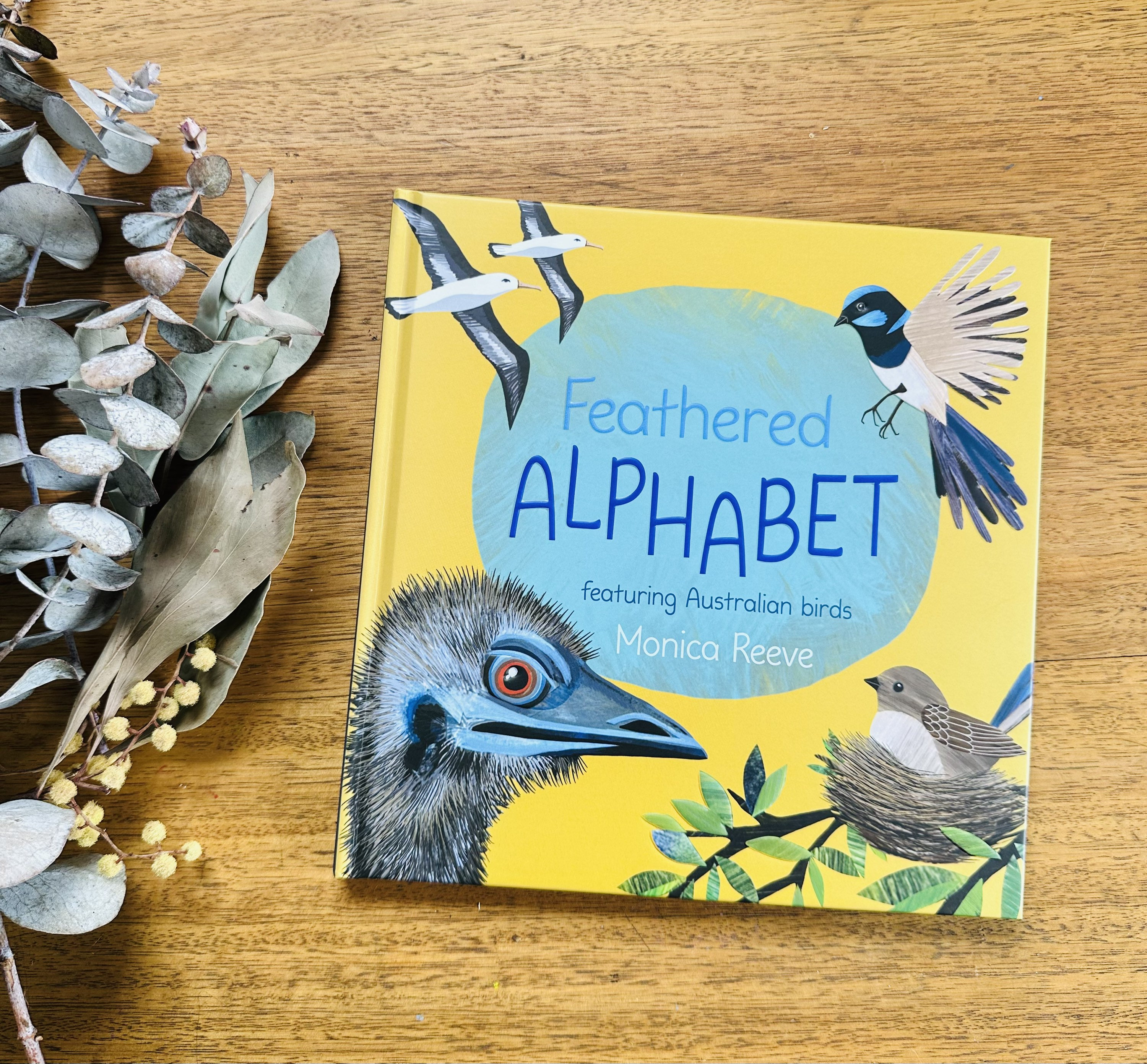 Feathered Alphabet Bird Book Picture Books Monica Reeve - Etsy