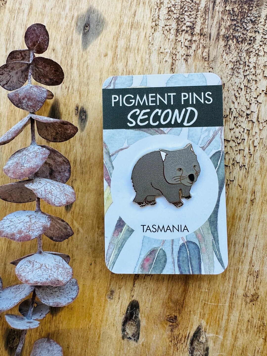SECONDS, Wombat, Animal Art, Australian Animals, Wombat Pin, Animal Pin ...