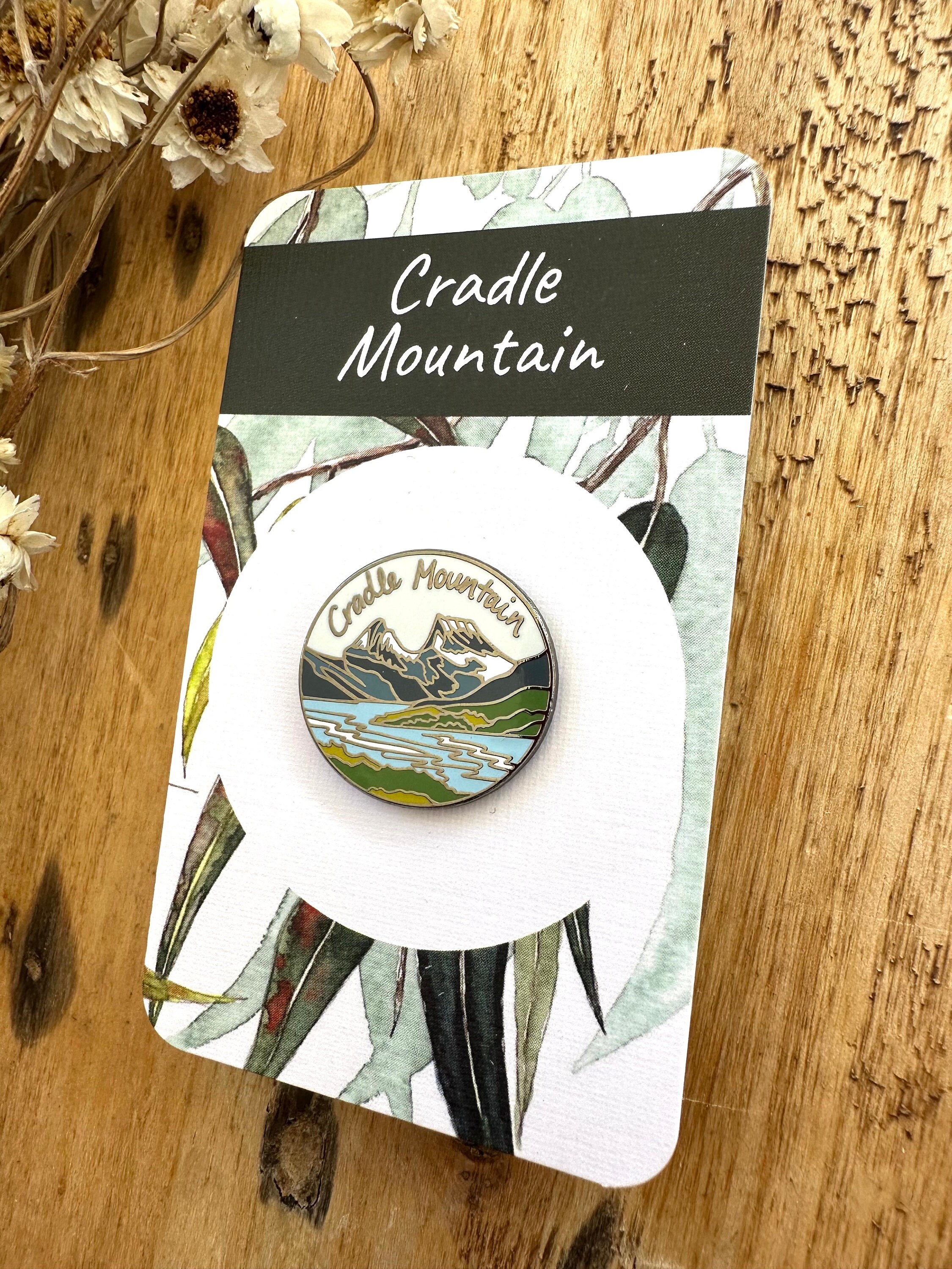 Cradle Mountain, Dove Lake, Enamel Pin, Tasmania, Nature Lover, Gift ...
