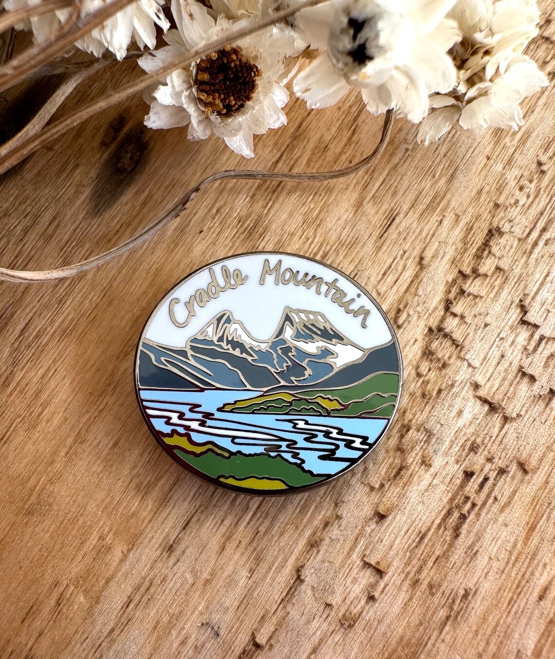 Cradle Mountain, Dove Lake, Enamel Pin, Tasmania, Nature Lover, Gift ...