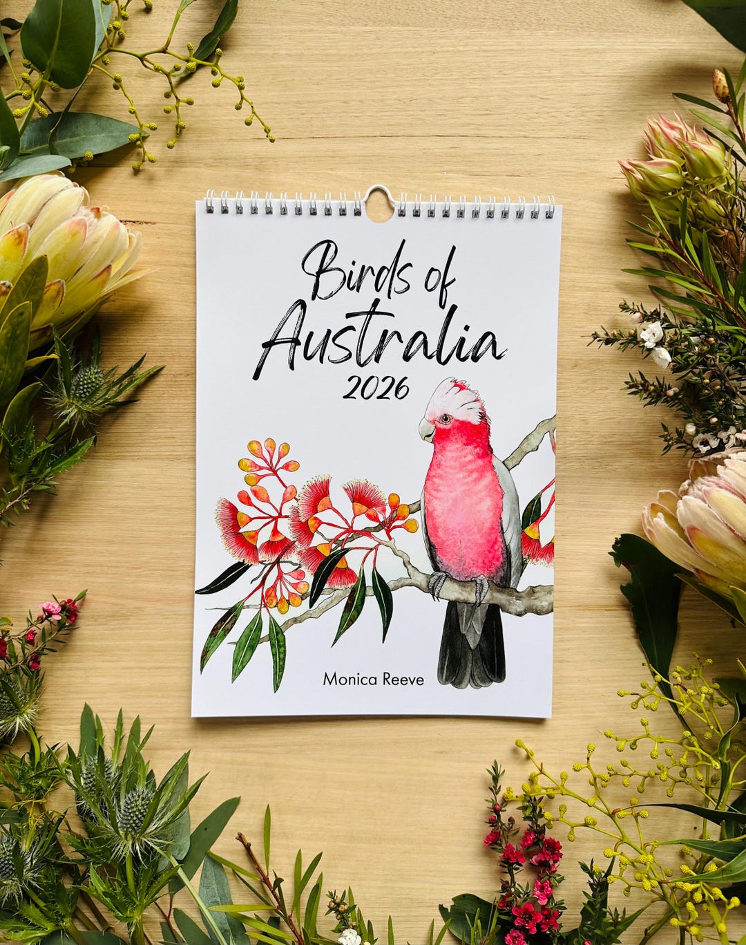 2026 Calendar, A4, Wall Calendar, Australian Birds, Tasmania, Bird Art ...