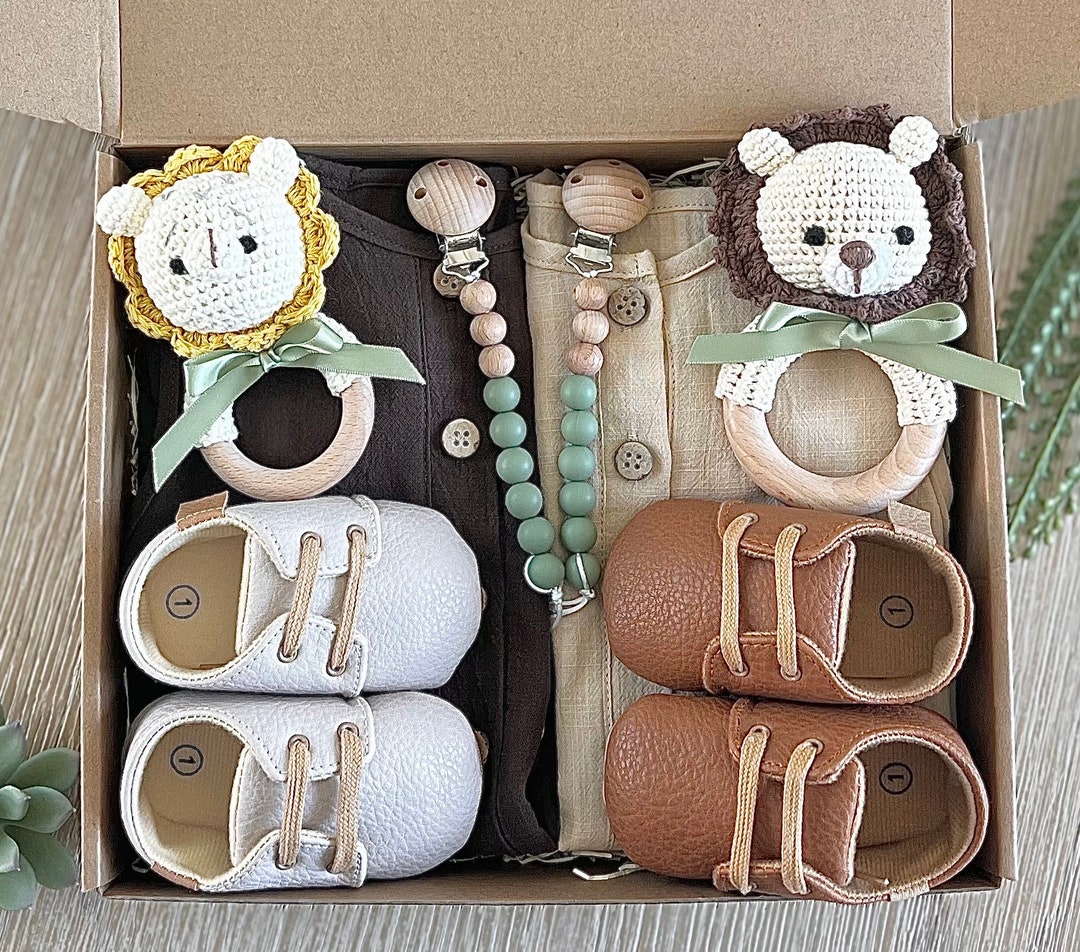 Newborn Twins Gift Box Baby Gift Box Personalized Gift Twin Girls Boys ...