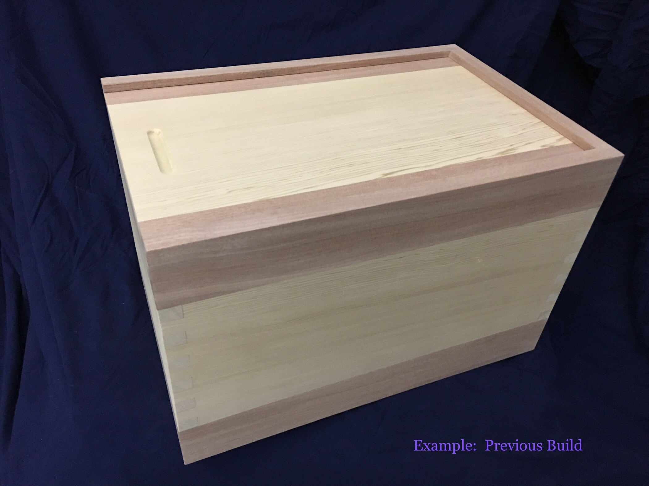 OGB - 50 Lb Gunpowder Storage - Custom Order - Box 50lb Western Red ...