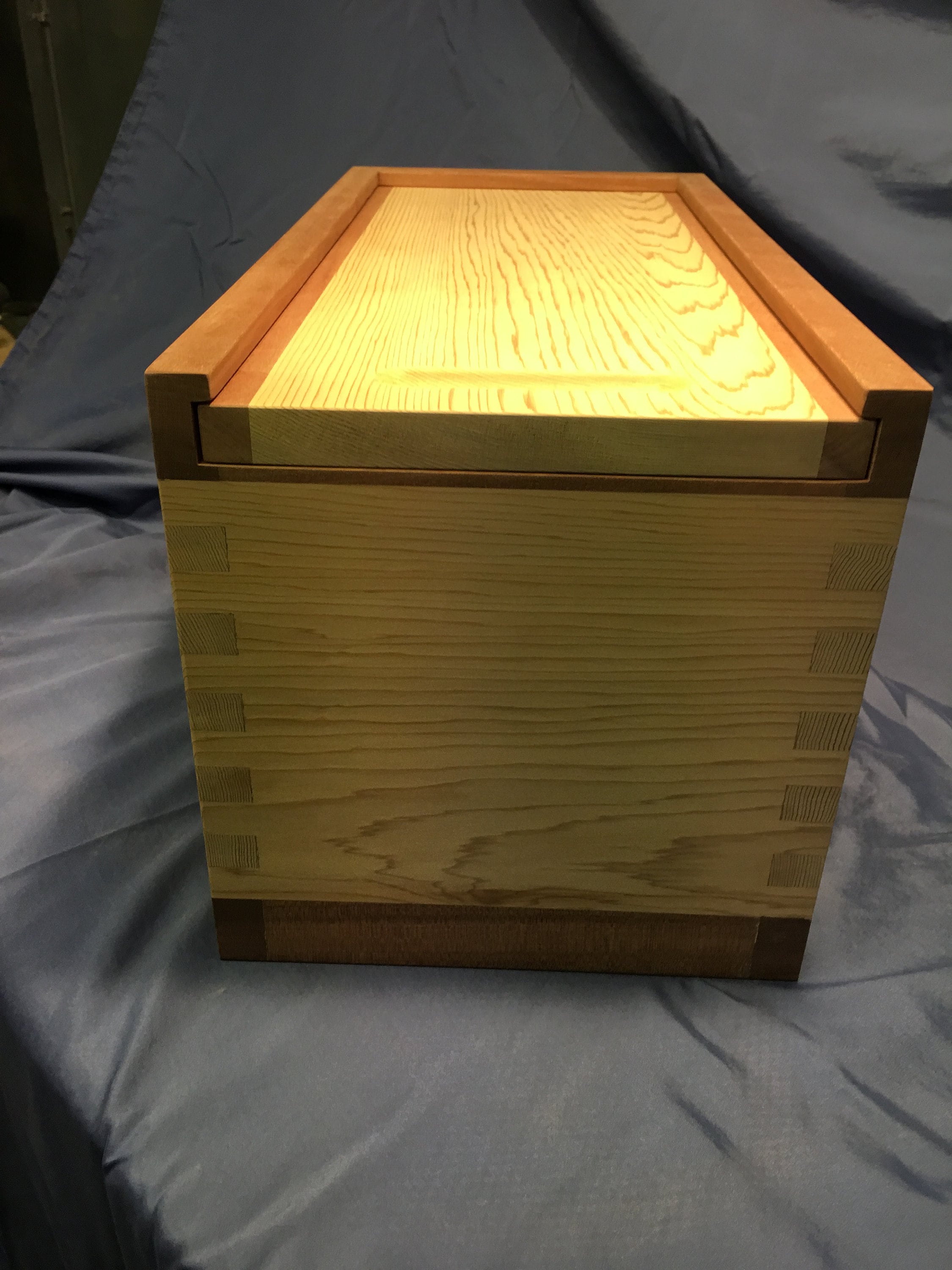 OGB - 27 Lb Wood Smokeless Gunpowder Box - Custom Order - 27-1 Lb. Cans ...