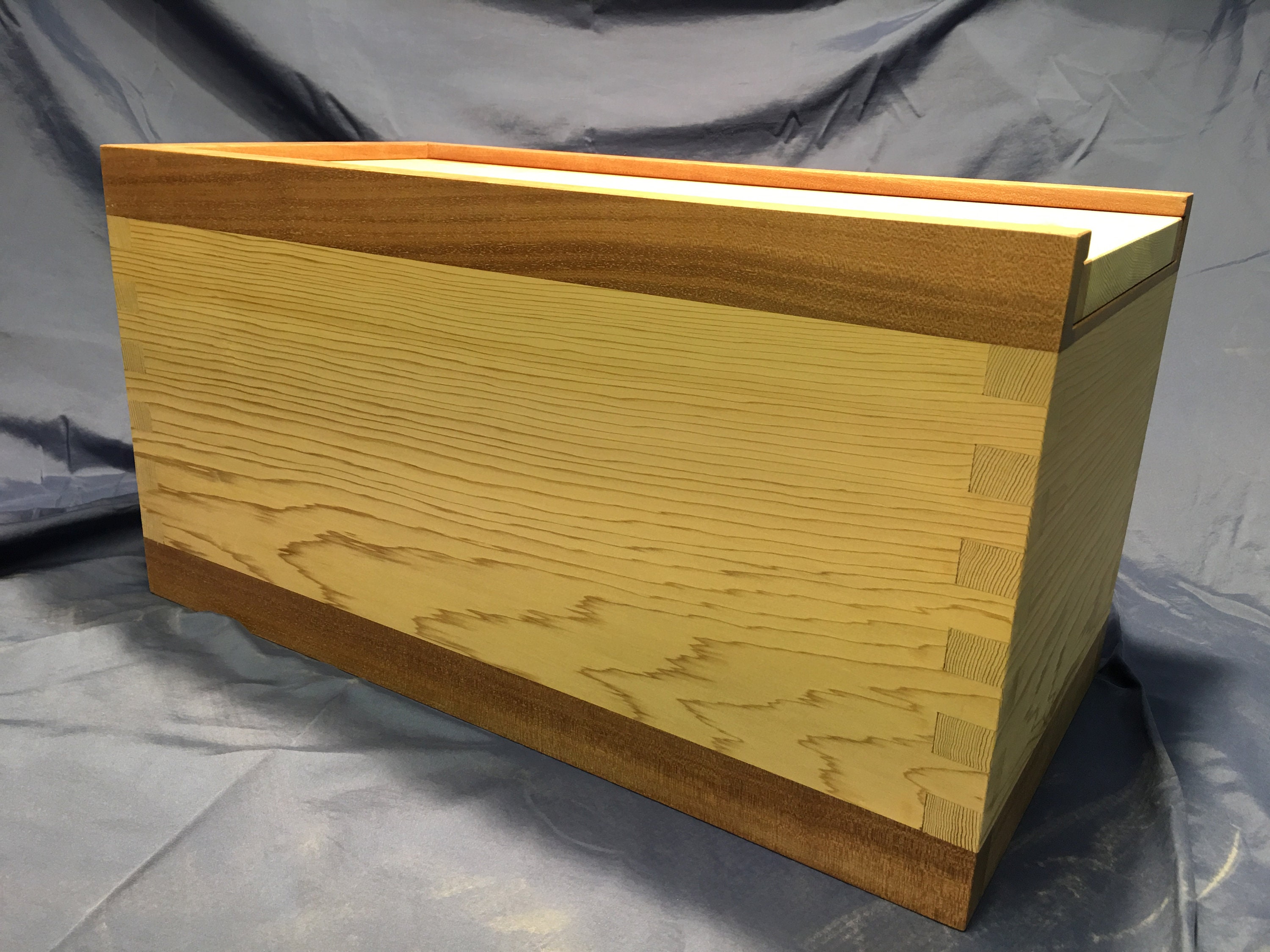 OGB - 27 Lb Wood Smokeless Gunpowder Box - Custom Order - 27-1 Lb. Cans ...