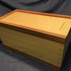 OGB - 27 Lb Wood Smokeless Gunpowder Box - Custom Order - 27-1 Lb. Cans ...