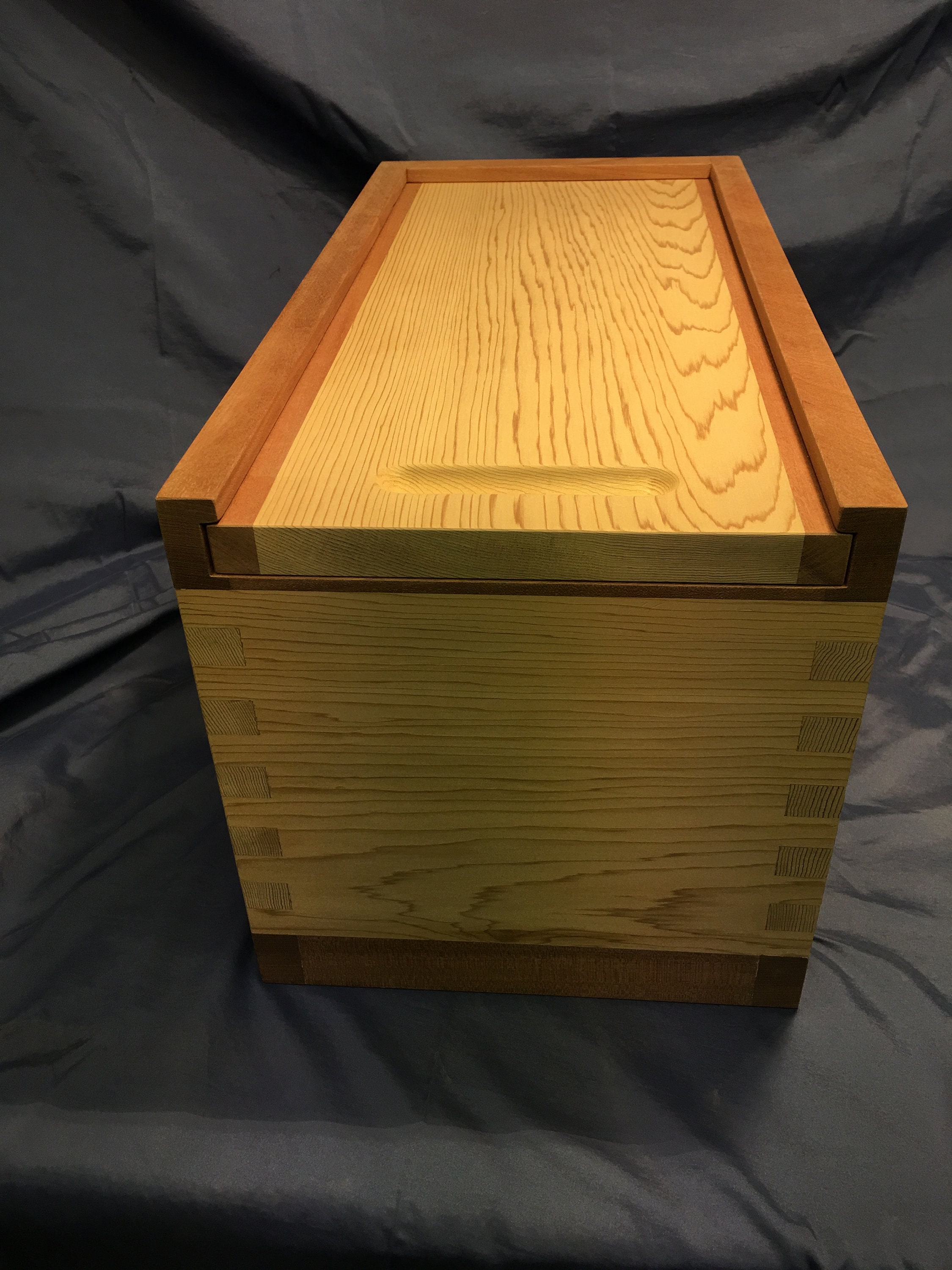 OGB - 27 lb Wood Smokeless Gunpowder Box - Custom Order - 27-1 lb. Cans ...