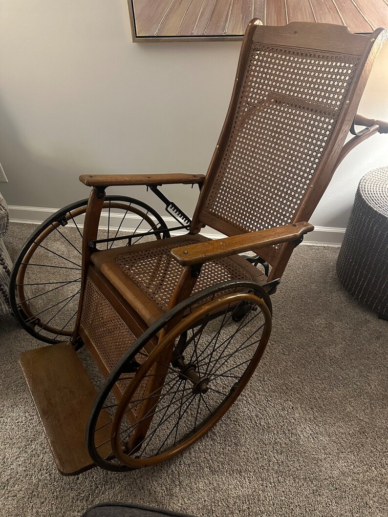 WWII Vintage Gendron Wheel Company Wheelchair - Etsy