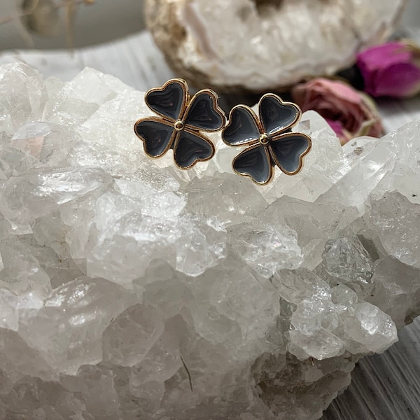 Clover Earrings - Etsy