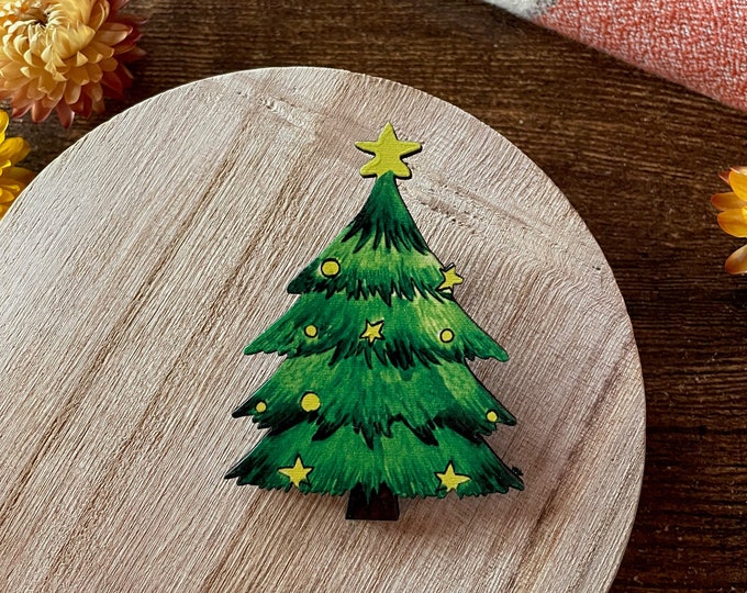Christmas Pin Christmas Tree Christmas Christmas Jewelry - Etsy