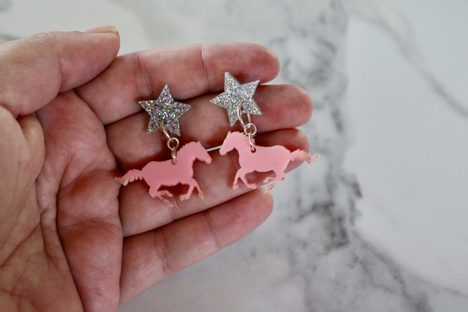 Chappell Roan Inspired Acrylic Earrings, Gift for Her, Hypoallergenic ...