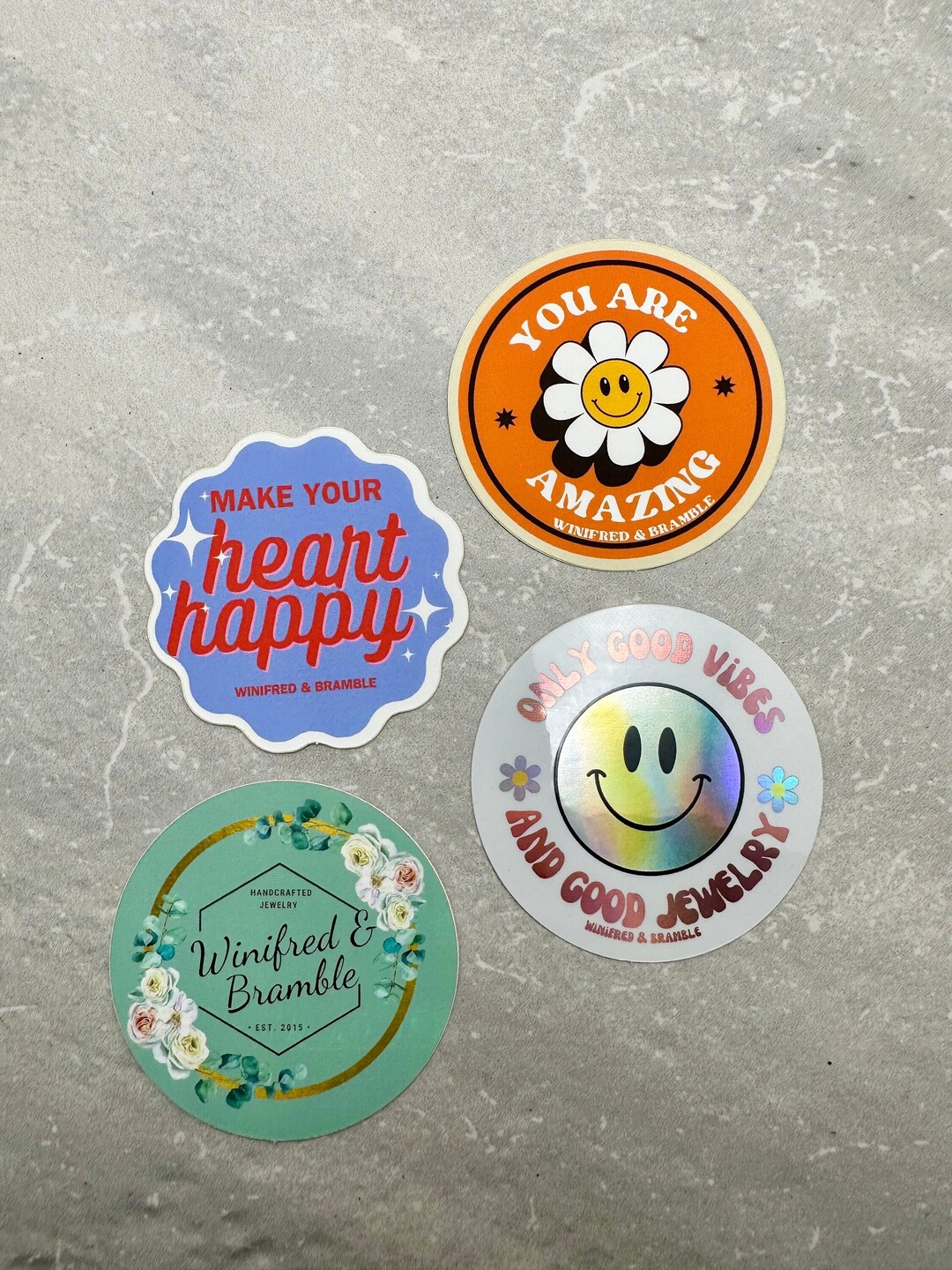 Assorted Sticker Pack, Vinyl Sticker, Waterproof Sticker, You Are ...